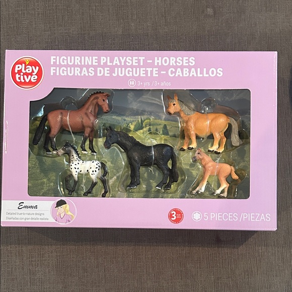 Play Live | Toys | Horses Figures Playset 5 Pieces New | Poshmark